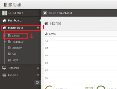 Cek Data Barang Toko Via Web Secara Online dengan Menggunakan SID Retail P2P