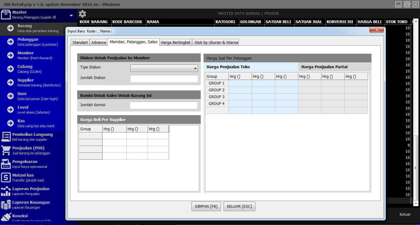 program kasir || software aplikasi kasir