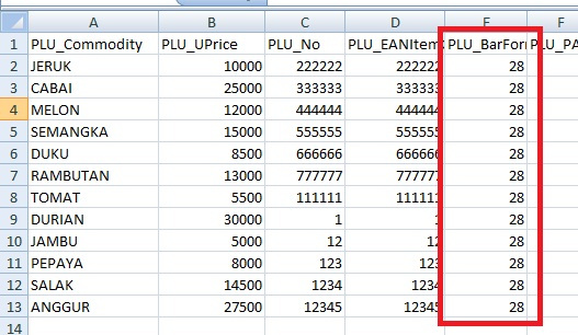 Setting Barcode Barang Timbangan Digital Berdasarkan Harga Barang pada ...