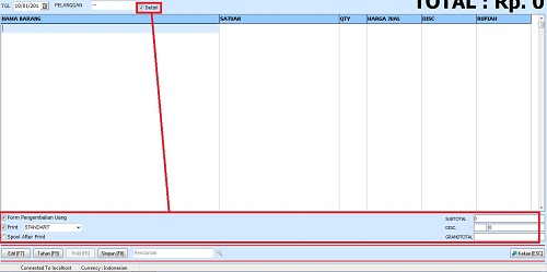 Menggunakan Surat Jalan untuk Penjualan Barang pada Software Toko