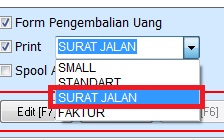 Menggunakan Surat Jalan untuk Penjualan Barang pada Software Toko